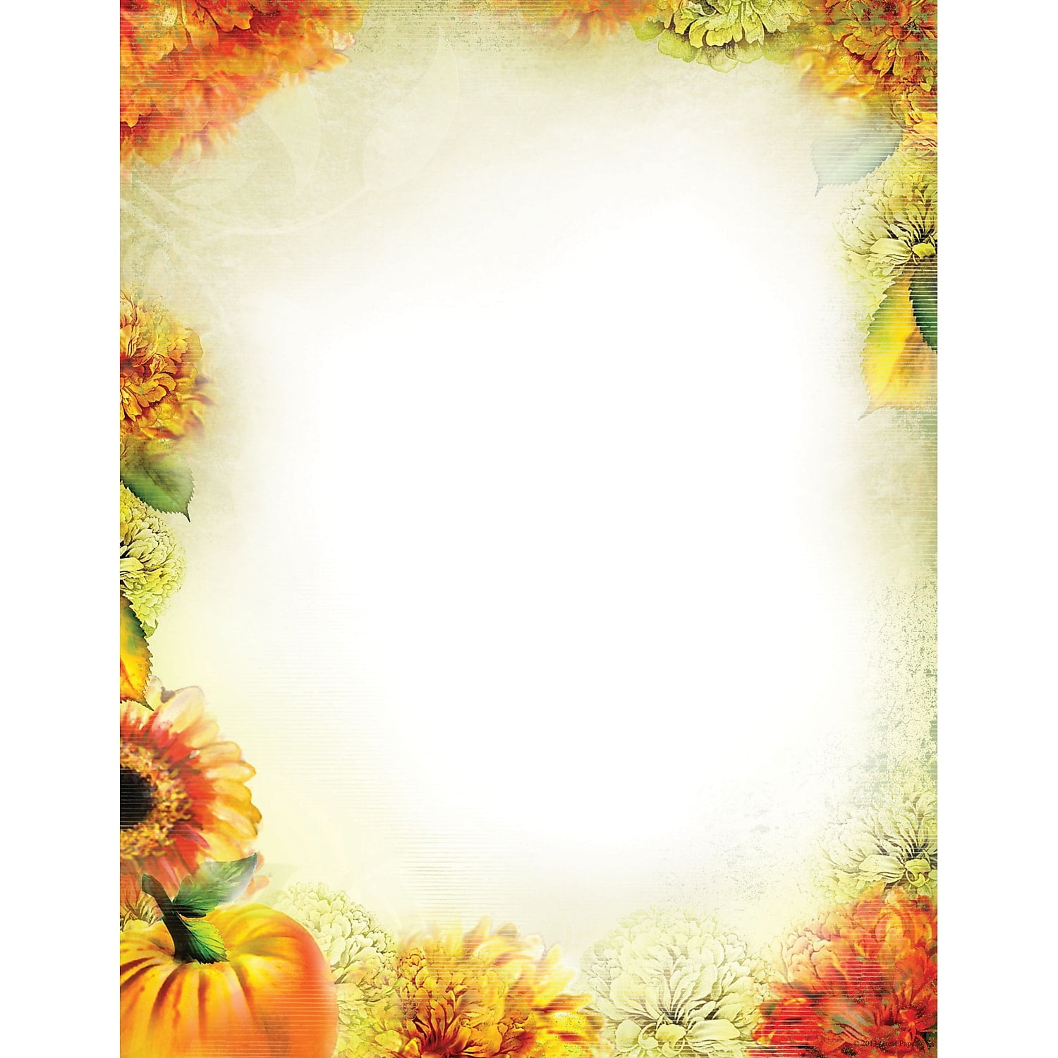 Great Papers! Seasonal Letterhead Autumn Foliage 80/Pack (2013285 ...