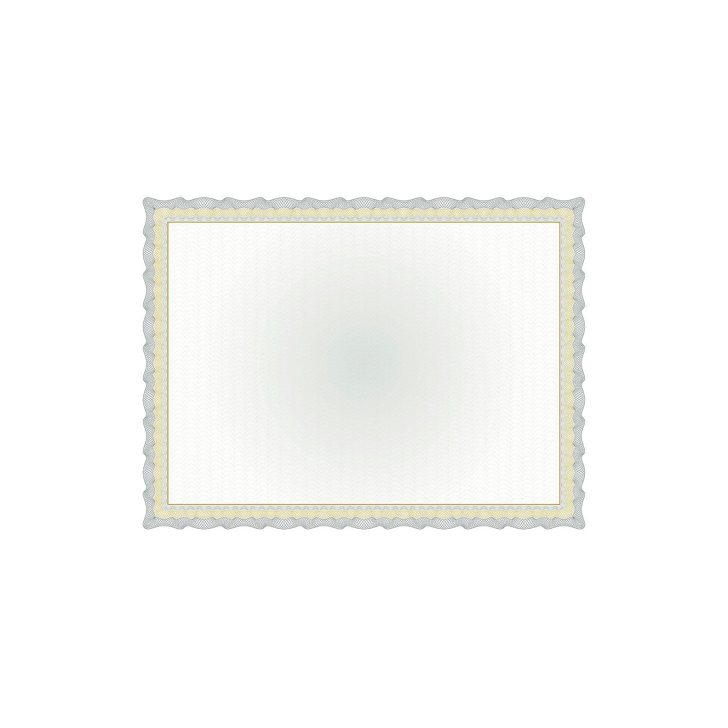 Great Papers Twisty Graph Certificates 8.5" x 11" Green 15/Count ...