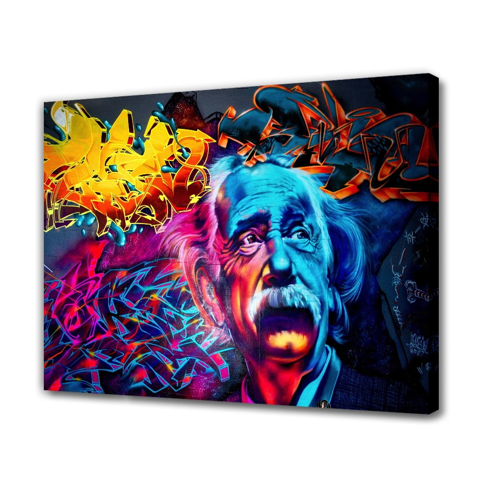 Great Physicist Canvas Poster Bedroom Decor Sports Landscape Office ...