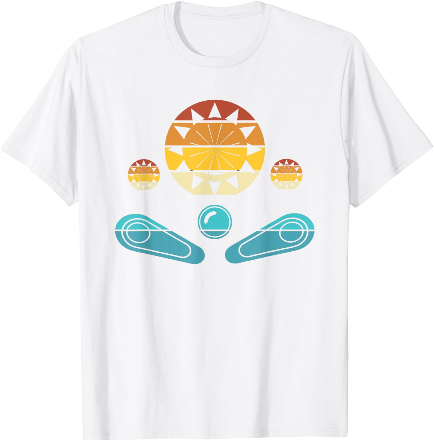 Great Pinball Player Retro Gaming Pinball T-Shirt - Walmart.com