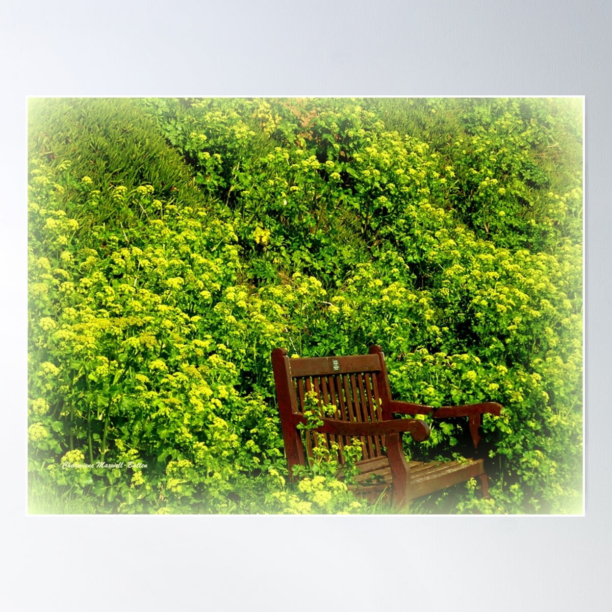 Great Place To Sit Poster Wall Art, Modern Wall Decor For Living Room ...