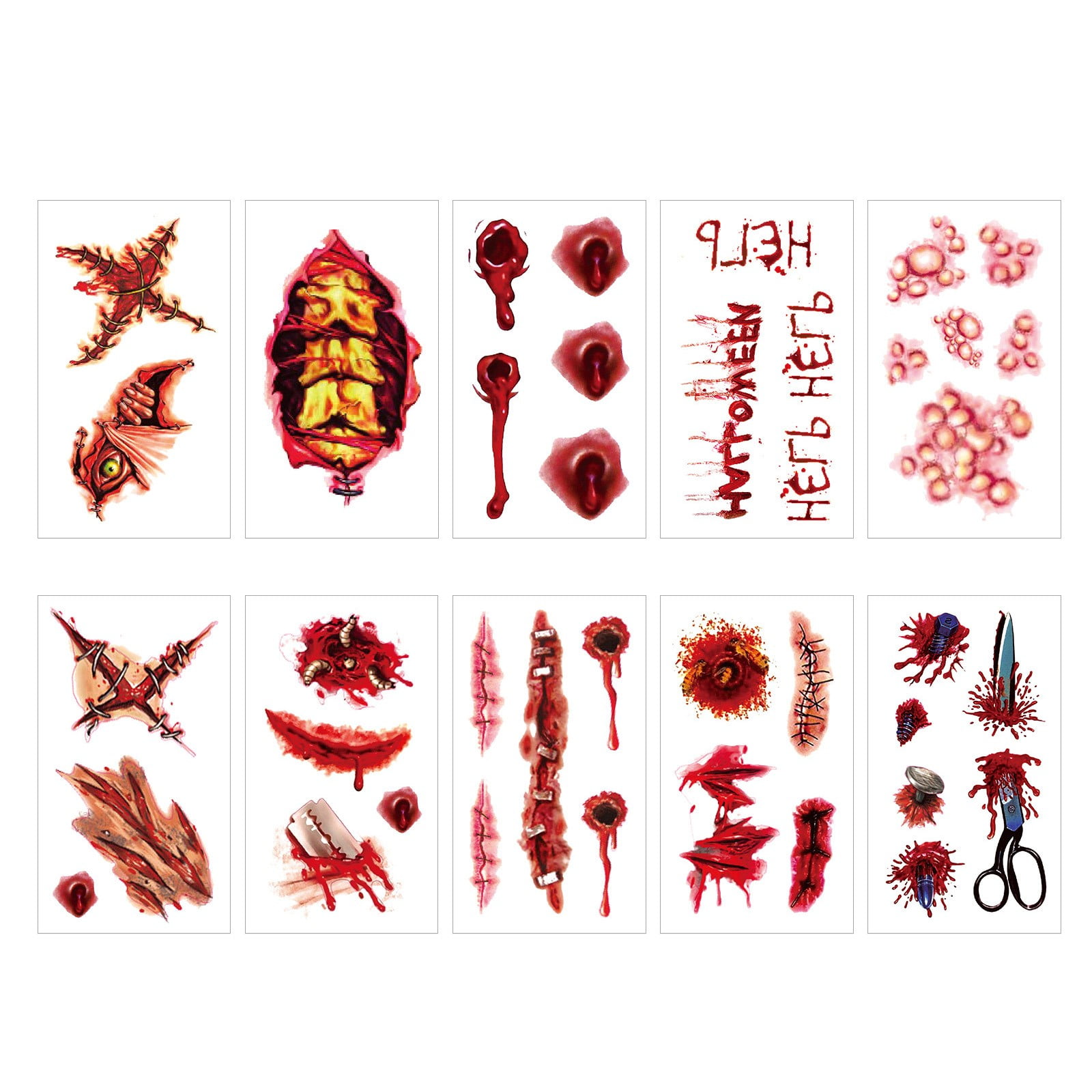 Great Promotion Halloween Decorations Halloween Halloween Skin Stickers ...