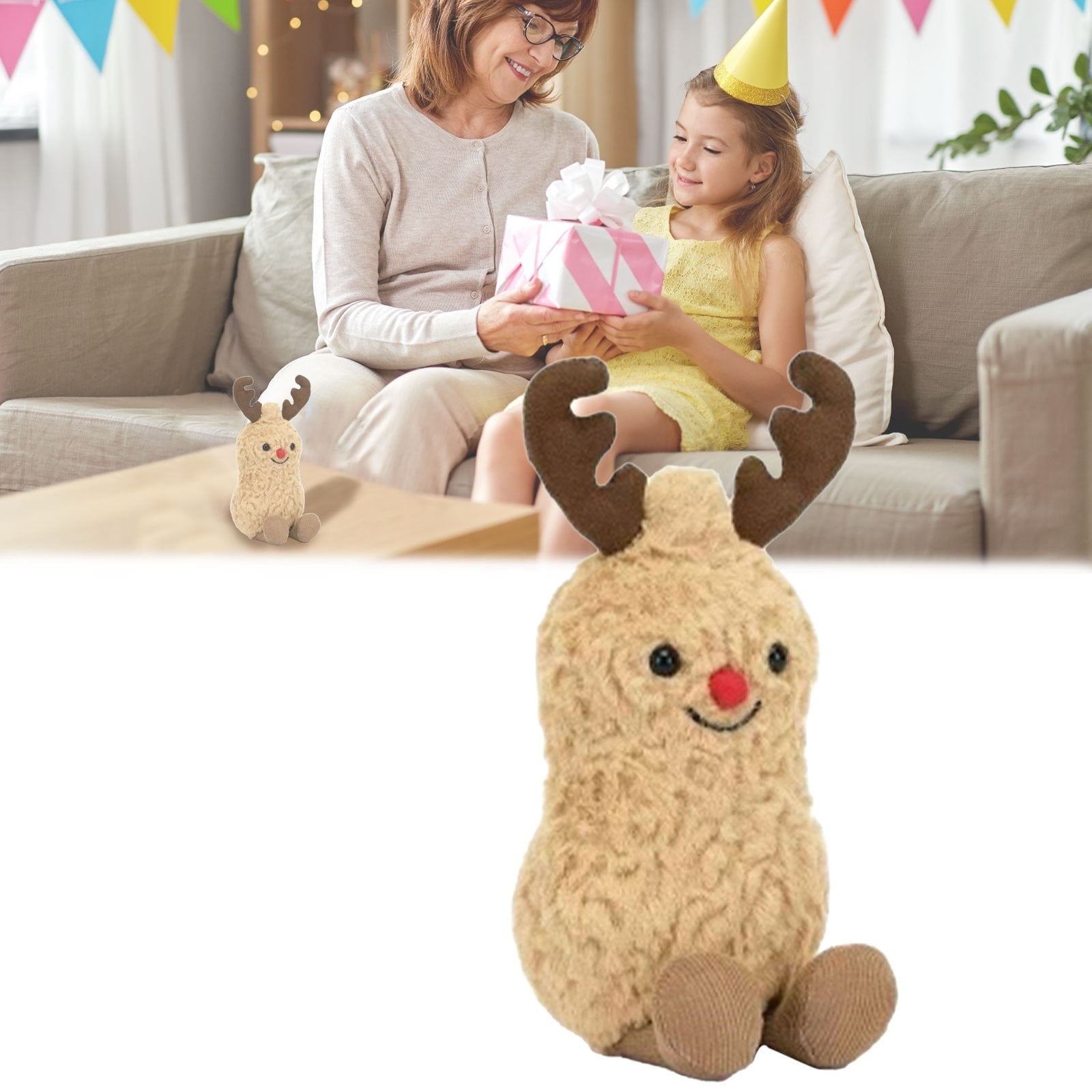 Great Promotion Jellycats Jellycat New Fun Reindeer Plush Toy Cute ...