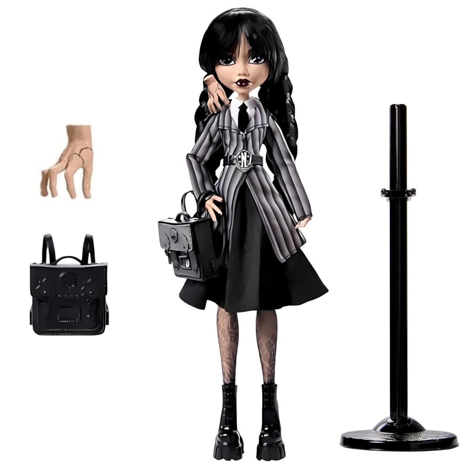 Great Promotion Wivi Wednesday Doll and Accessories, Wednesday Addams ...