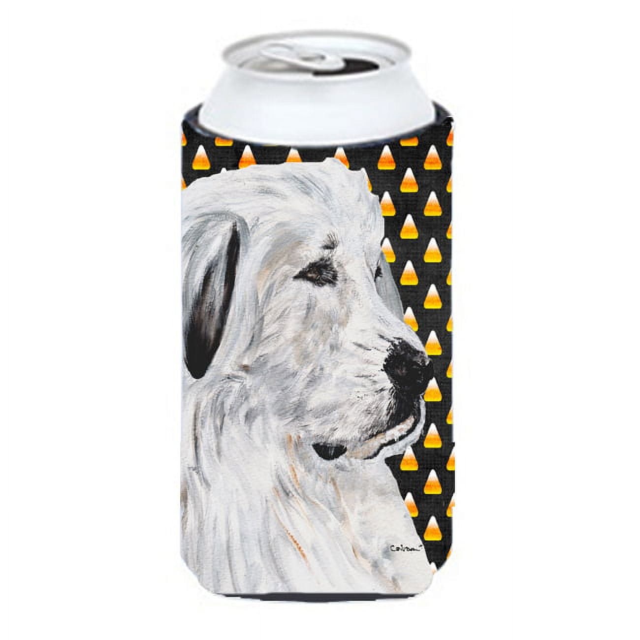 Great Pyrenees Candy Corn Halloween Tall Boy Hugger - Walmart.com
