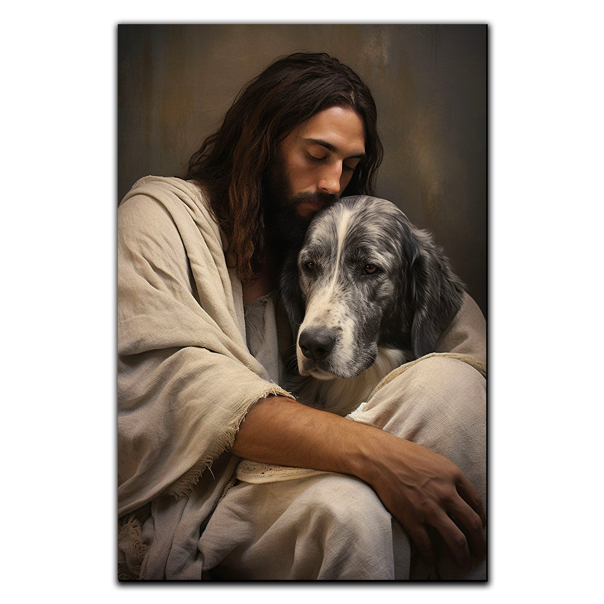 Great Pyrenees Canvas Wall Art Dog Picture Prints on Canvas Stretched ...
