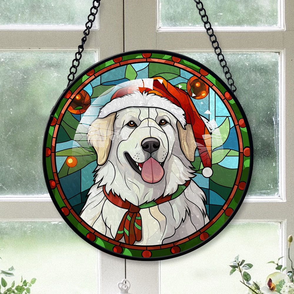 Great Pyrenees Christmas Dog Ornament Christmas 2025 - Great Pyrenees ...