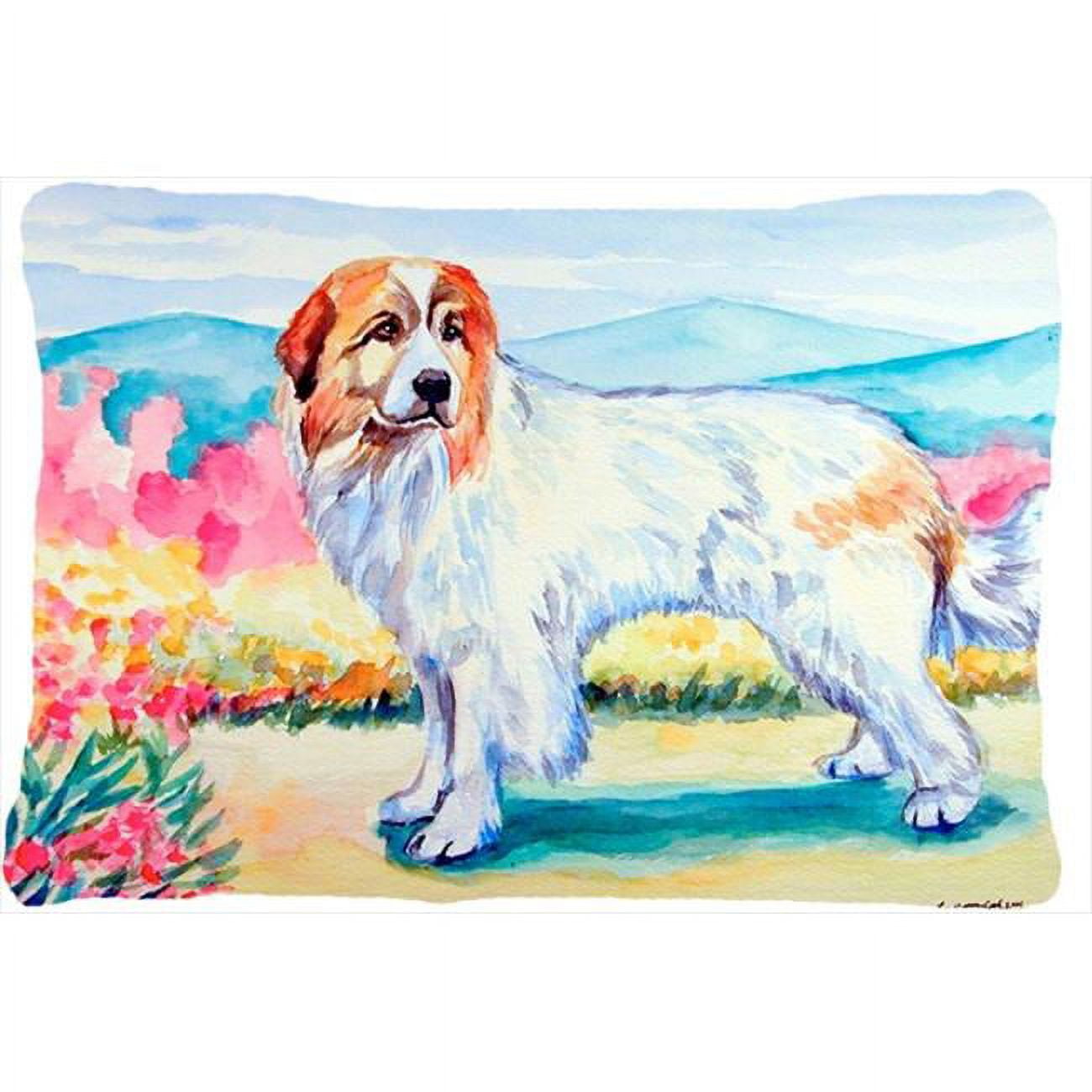 Great Pyrenees Decorative Indoor & Outdoor Fabric Pillow - Walmart.com