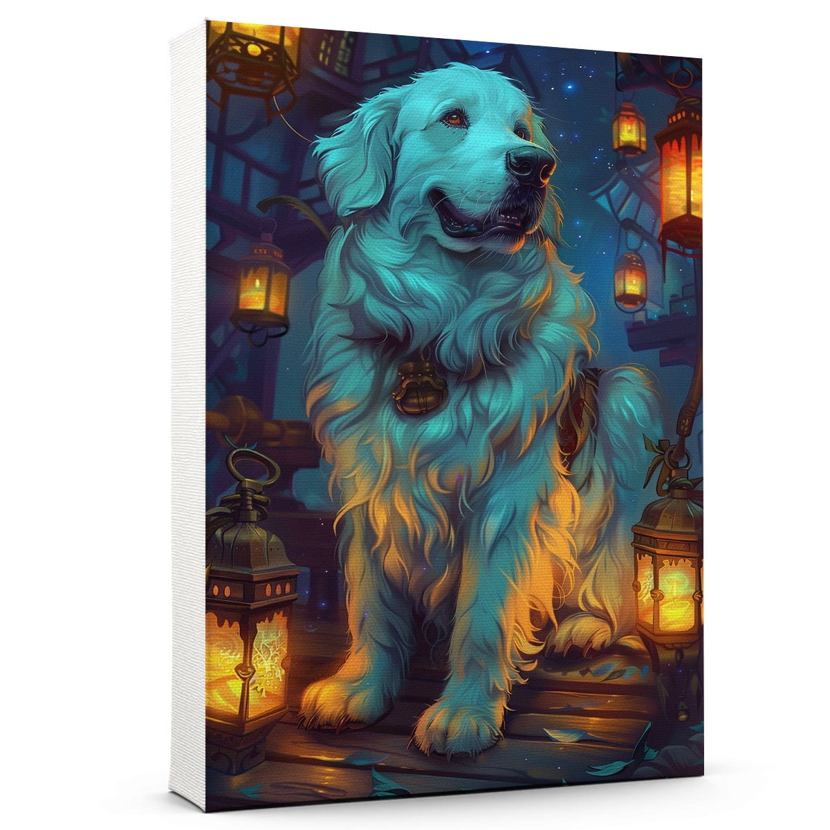 Great Pyrenees Dog Picture Fantastic Poster Unframe, Great Pyrenees Dog ...