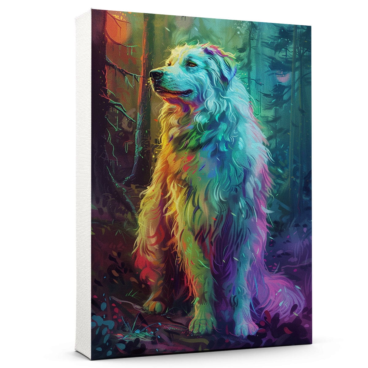 Great Pyrenees Dog Poster Unframe Wall Art & Decor , Great Pyrenees Dog ...