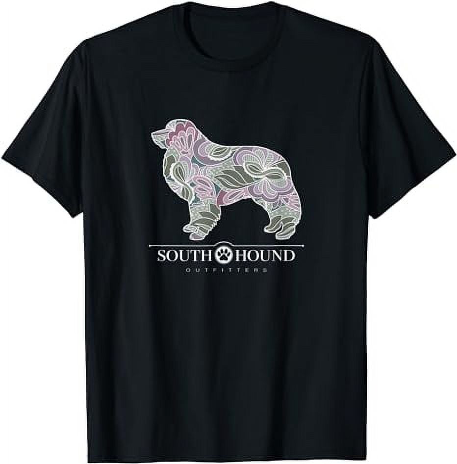 Great Pyrenees Dog Sage Blush Floral Pattern T-Shirt - Walmart.com