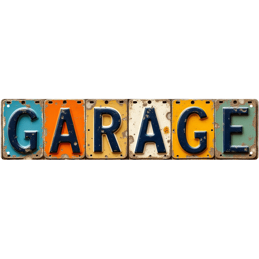 Great Pyrenees Drive Tin Sign - 16x4 Inch - Ideal for Pet Room, Garage ...