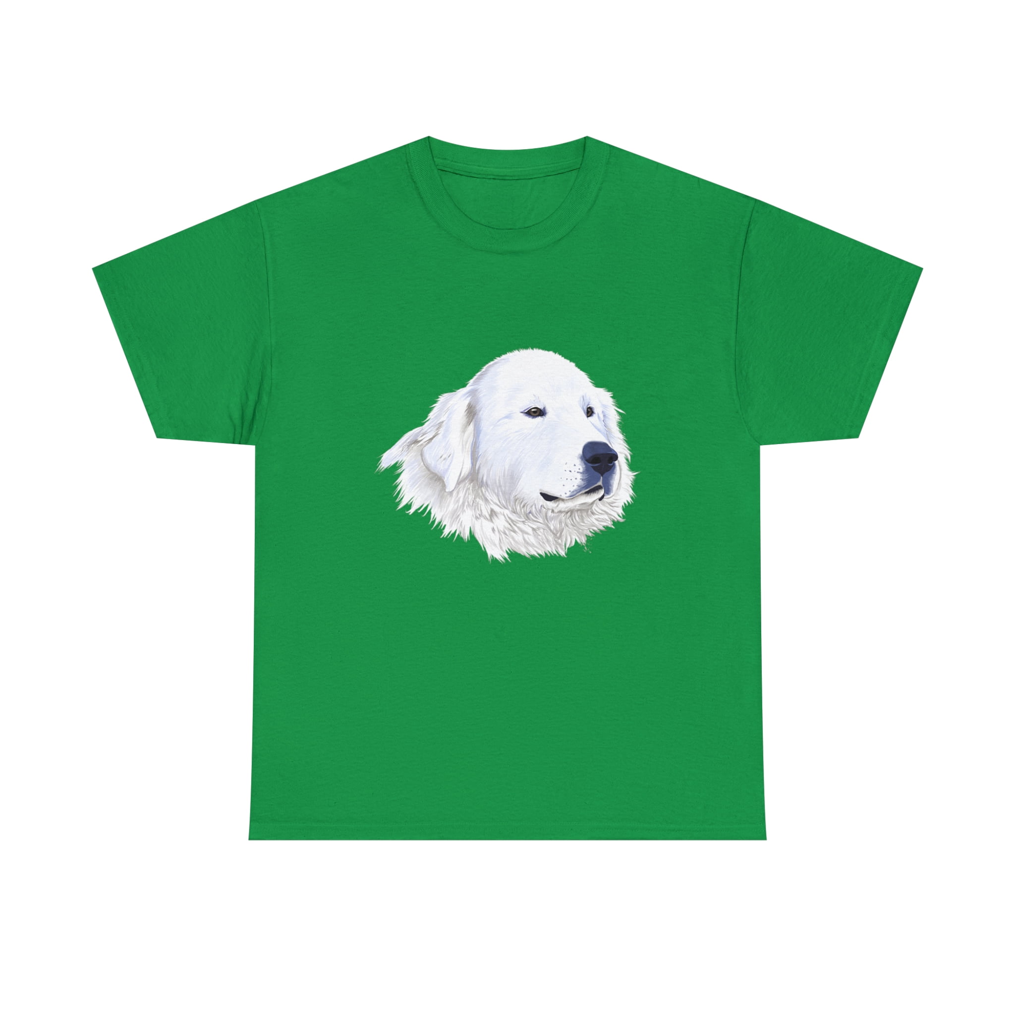 Great Pyrenees Face Dog Lovers T-shirt - Walmart.com