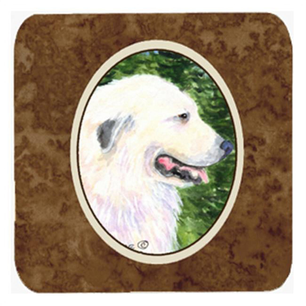 Great Pyrenees Foam Coasters, Set - 4 - Walmart.com
