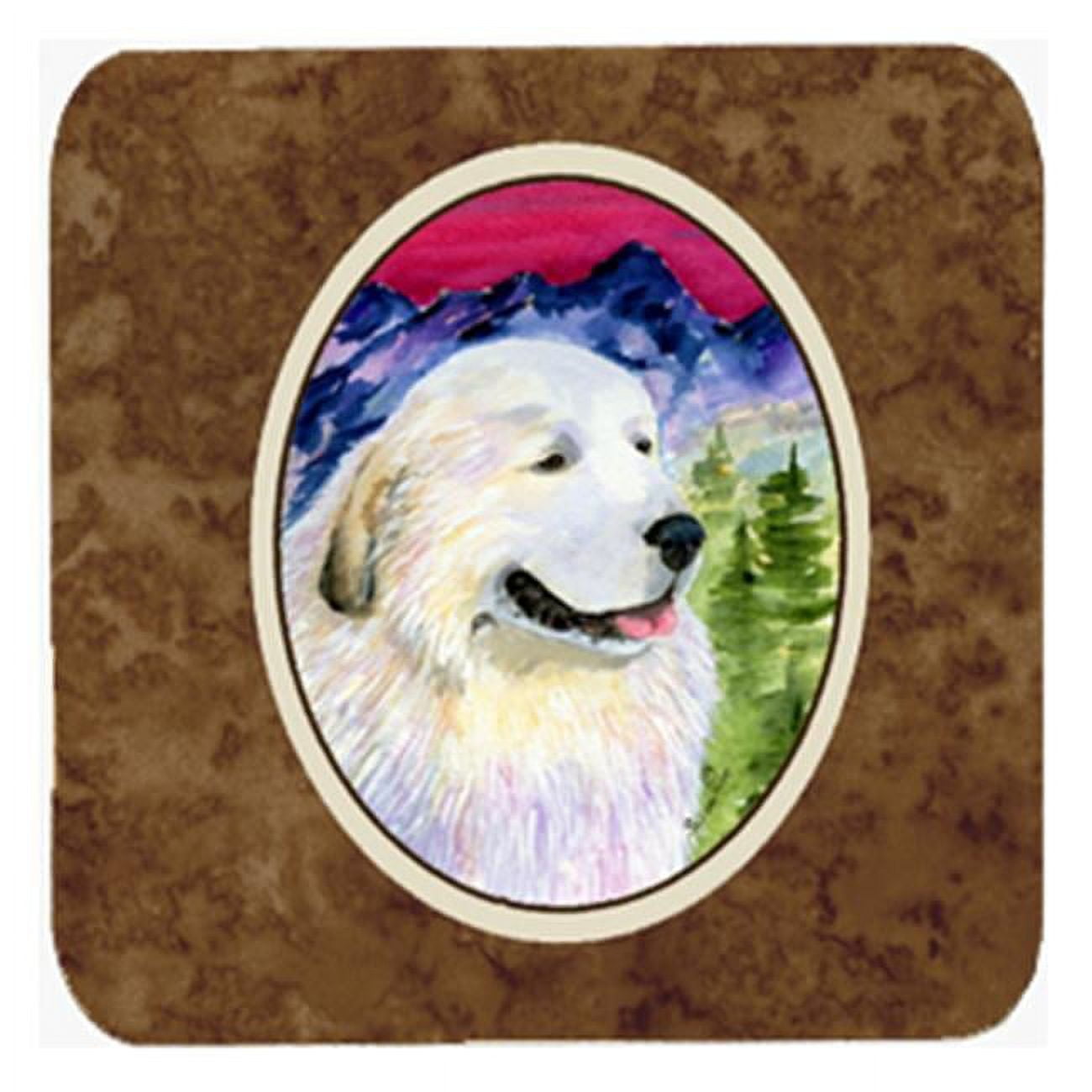 Great Pyrenees Foam Coasters, Set Of 4 - Walmart.com