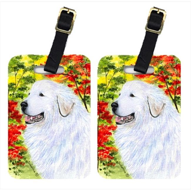 Great Pyrenees Luggage Tags- Pack - 2 - Walmart.com