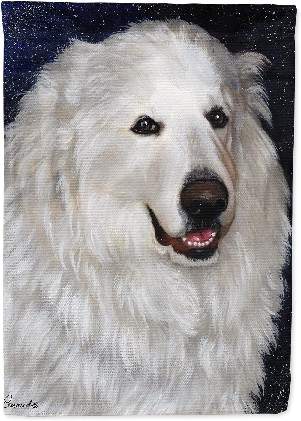 Great Pyrenees Meisha Garden Flag Mailbox Flag Decorative Yard Flag ...