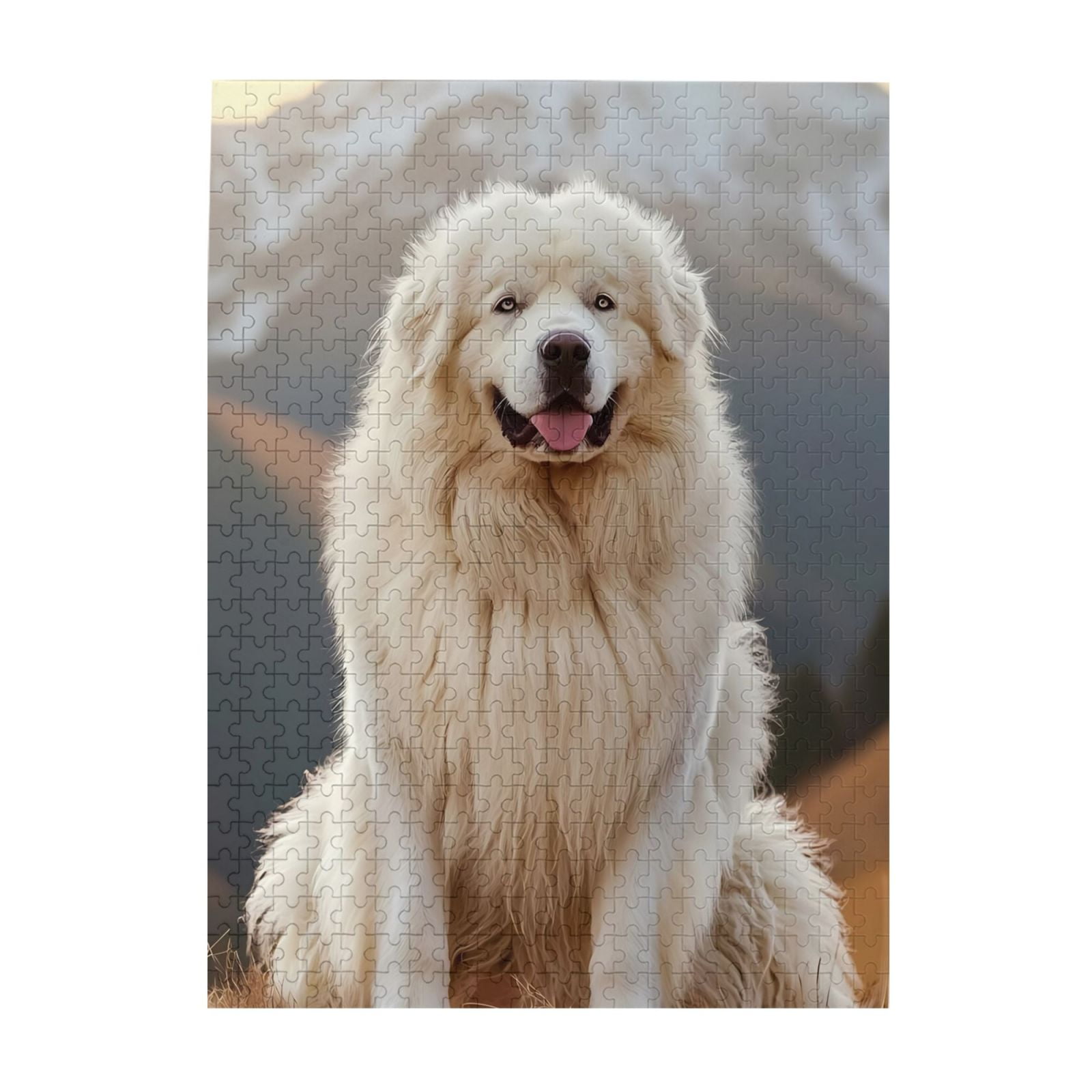 Great Pyrenees Mountain Nature 500-Piece Wooden Jigsaw Puzzle for ...