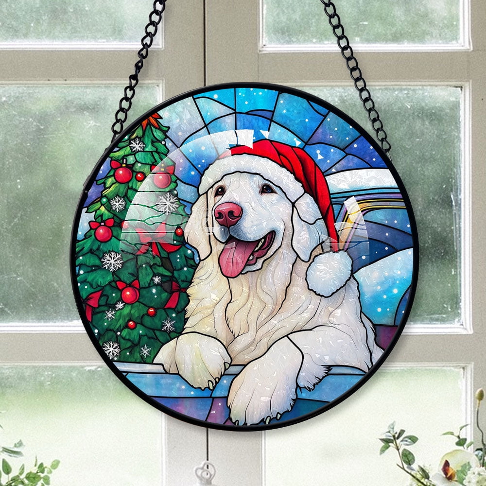 Great Pyrenees Ornament Christmas 2025 Pet Dog, Great Pyrenees Dog ...