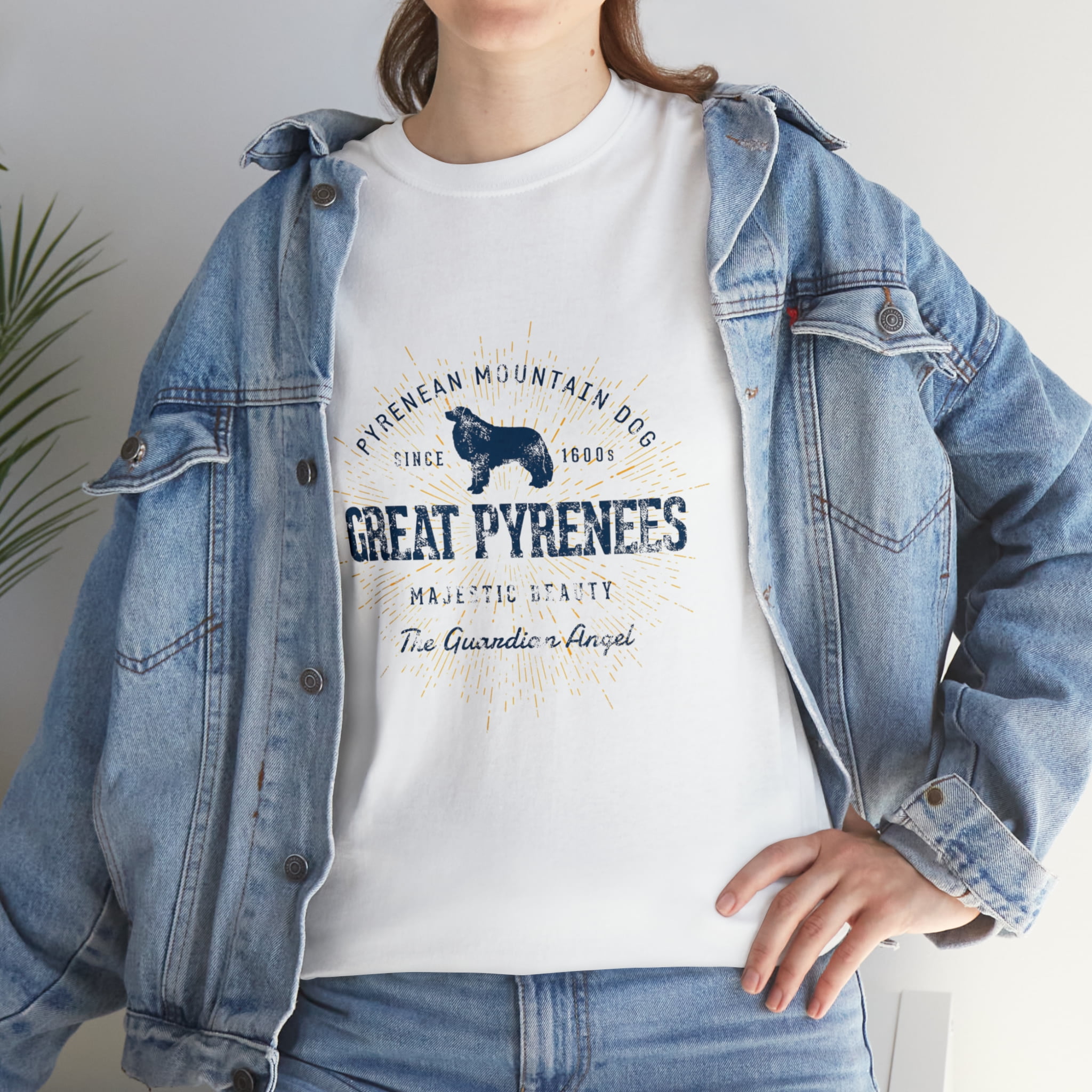 Great Pyrenees Pyrenean Mountain Dog T-Shirt - Walmart.com