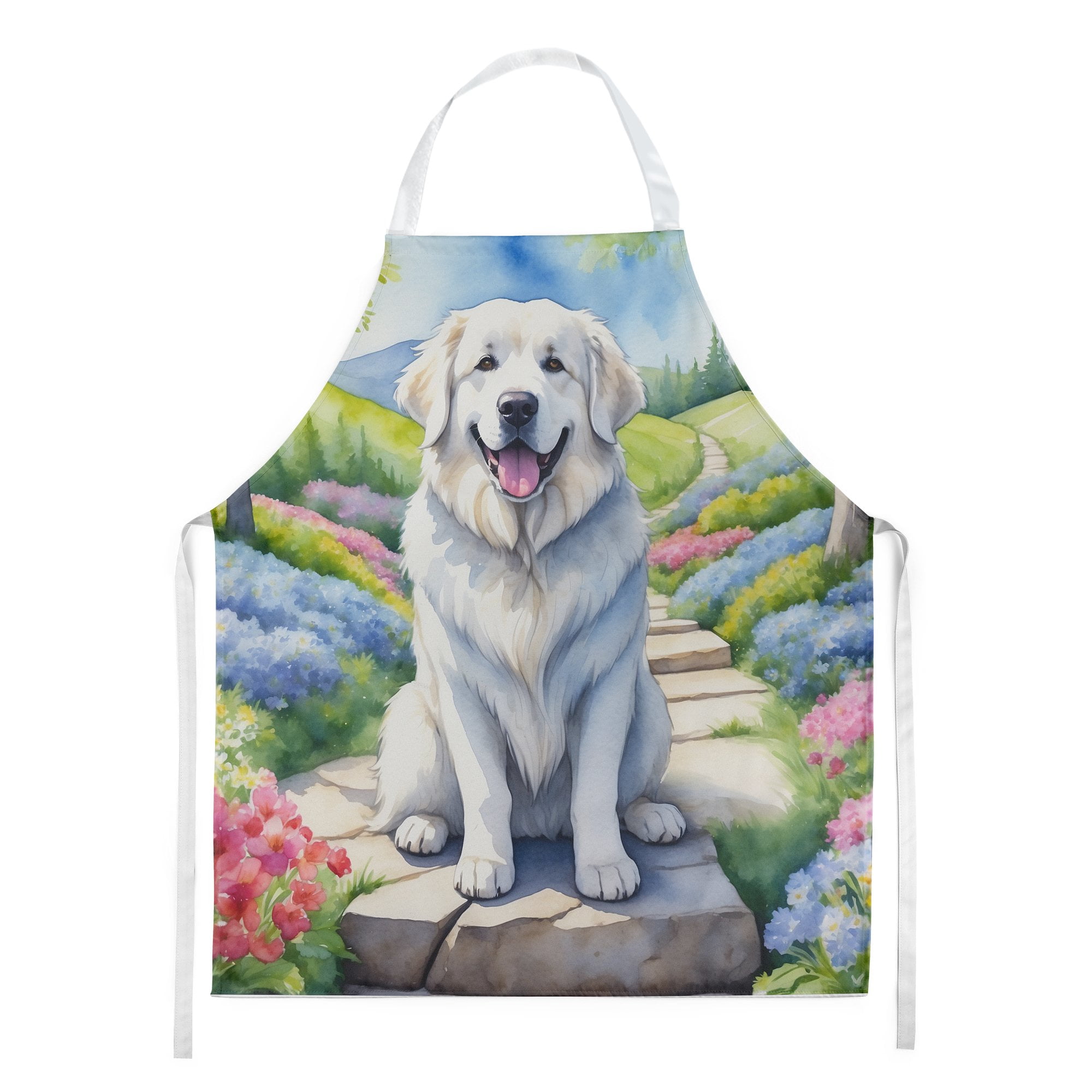 Great Pyrenees Spring Path Apron - Walmart.com