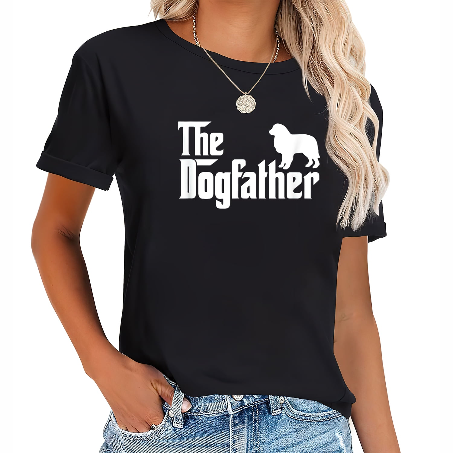 Great Pyrenees - The Dogfather T-Shirt - Walmart.com
