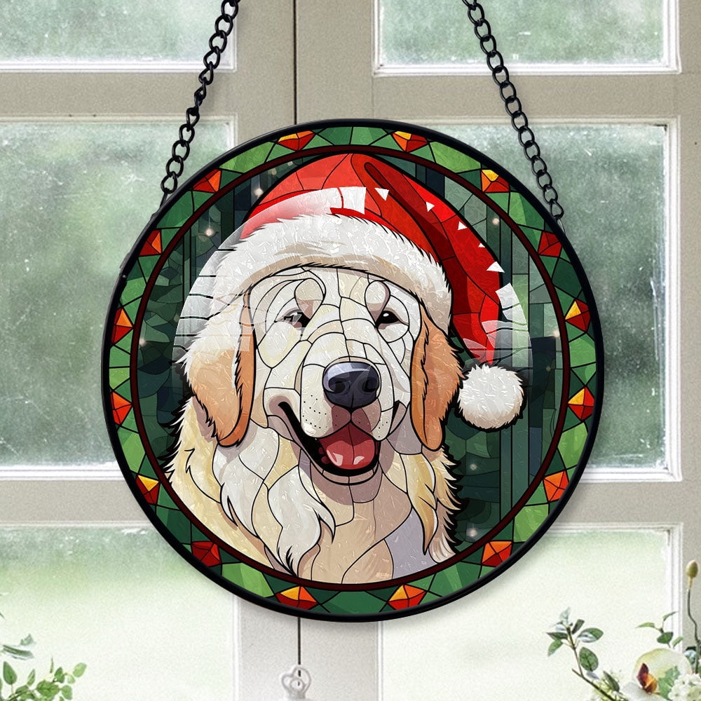 Great Pyrenees Xmas Dog Ornament Christmas 2025 - Great Pyrenees Dog ...