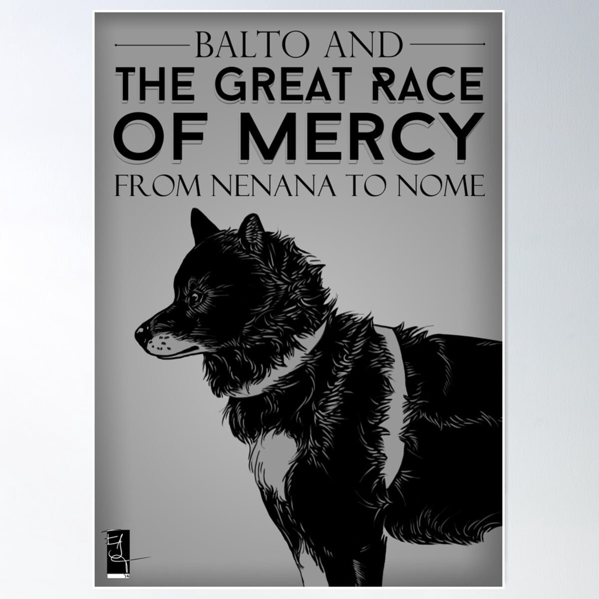 Great Race of Mercy Poster, 12x18 UNFRAMED - Walmart.com