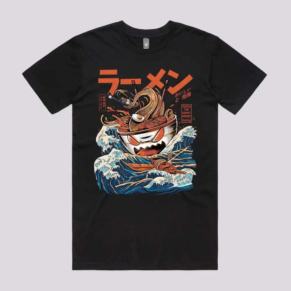 Great Ramen Off Kanagawa Movie T-Shirt - Walmart.com