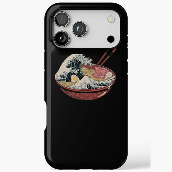 Great Ramen Wave Japanese Noodle Art Phone Case Compatible iPhone 17 ...
