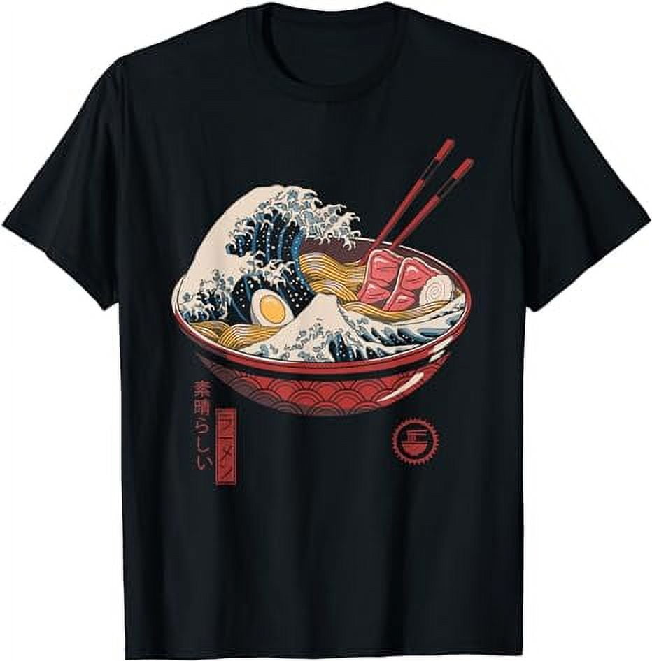 Great Ramen Wave T-Shirt - Walmart.com