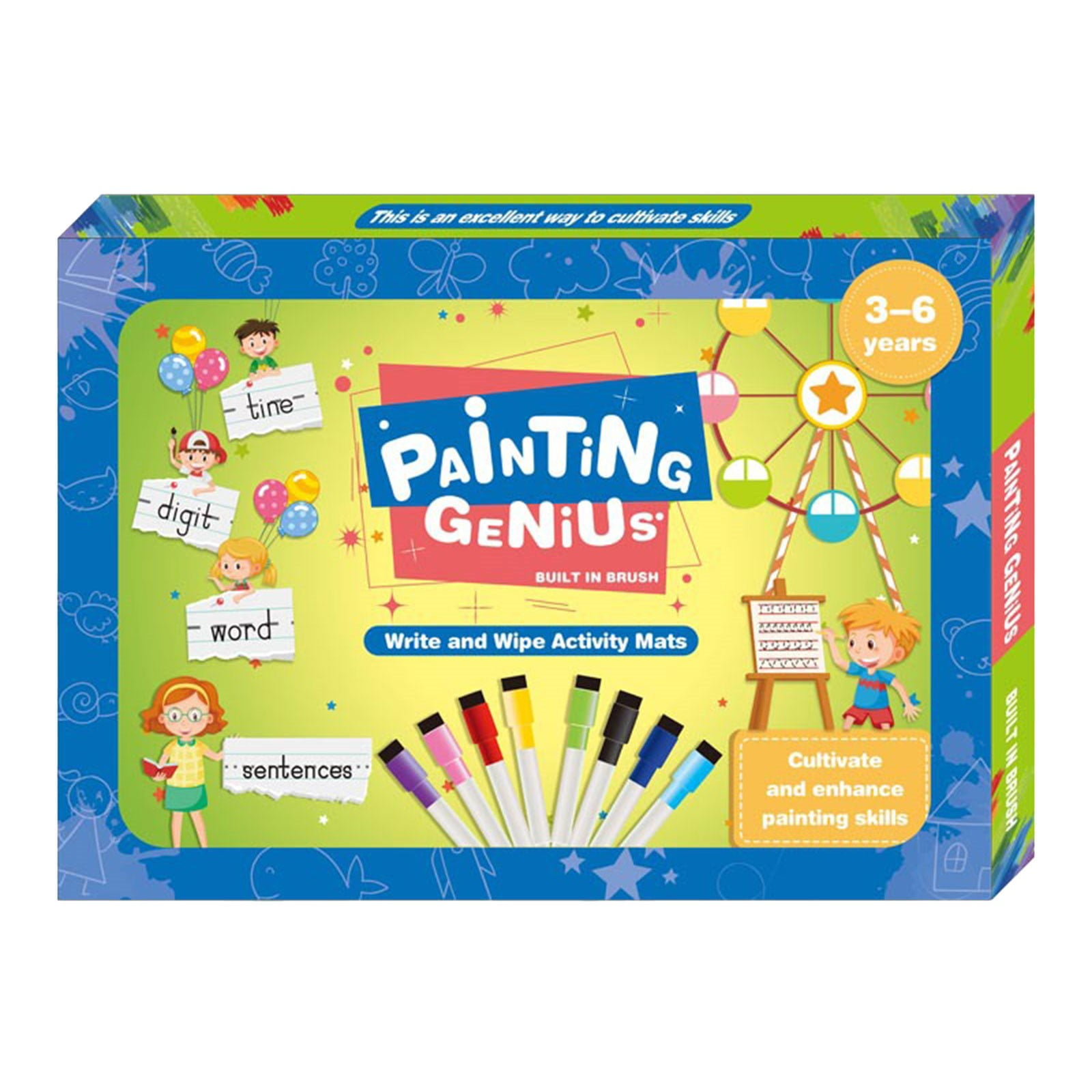 Great Sale 10ml Reusable Activity Mat for Preschool Learning Search ...