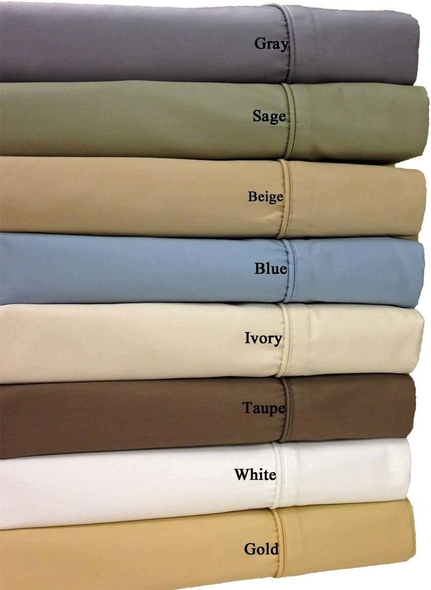 Great Sale 650-Thread-Count Bed Sheets - Wrinkle Free Sheets - Deep ...