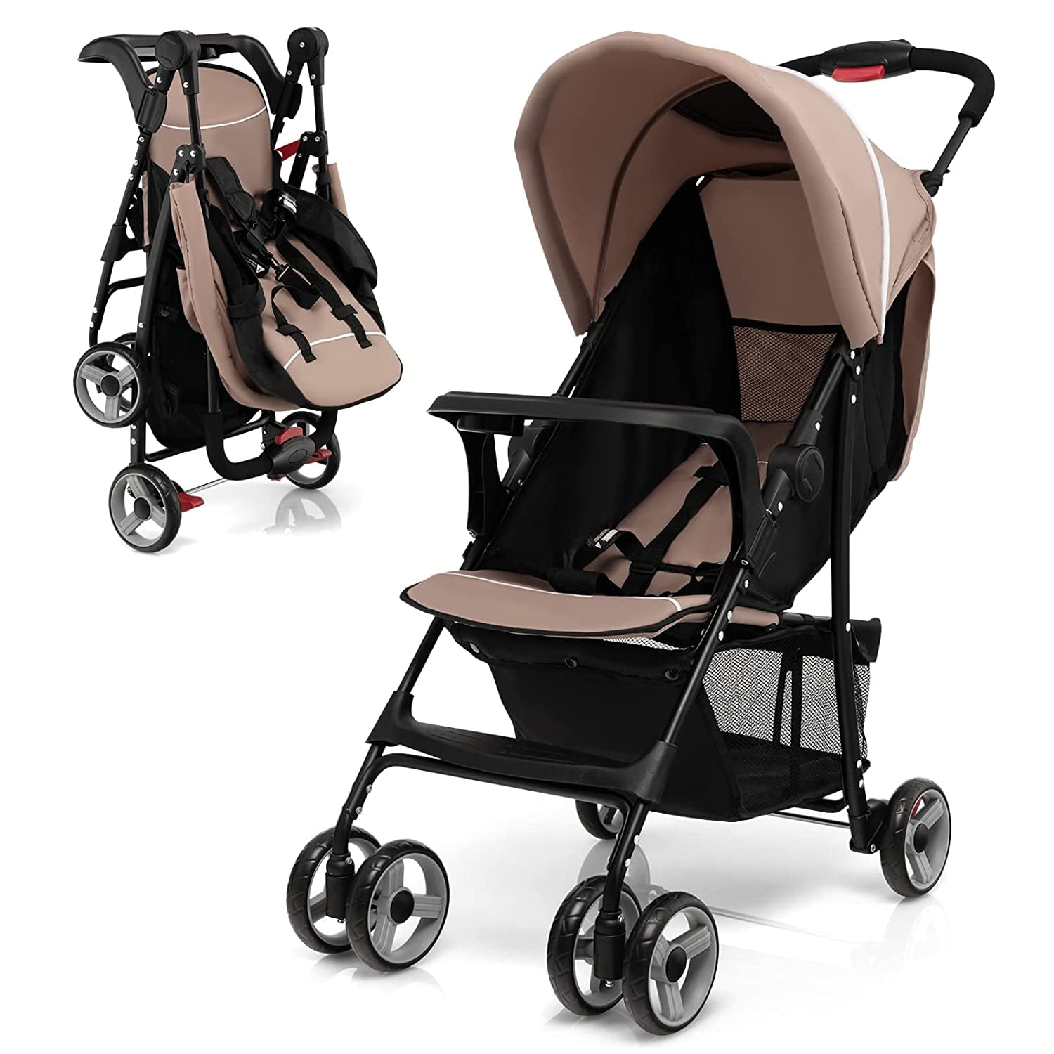 Great Sale Lightweight Stroller, Compact Travel Stroller for Airplane ...