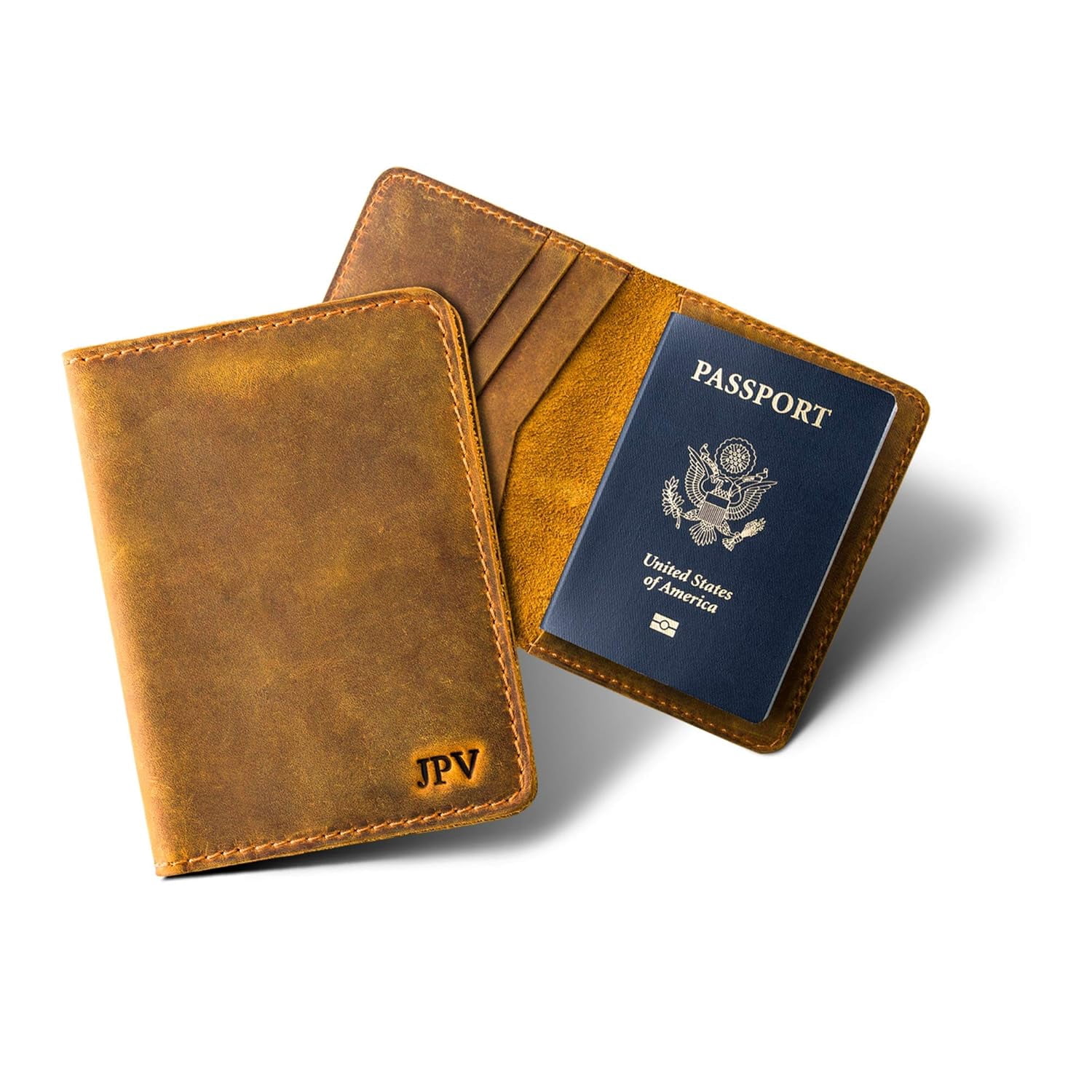 Great Sale Personalized Leather, Passport Holder For Travel | Handmade ...