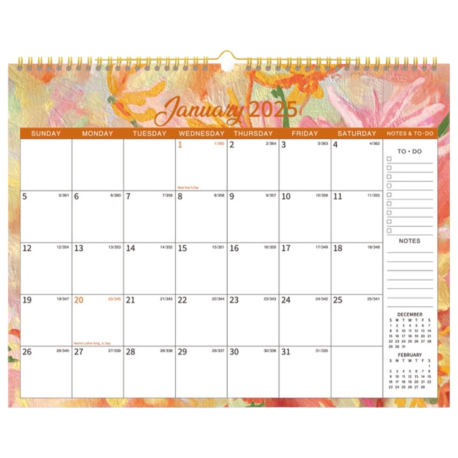 Great Sale!Wall Calendar Monthly Schedule Thick Planning Inches Months ...