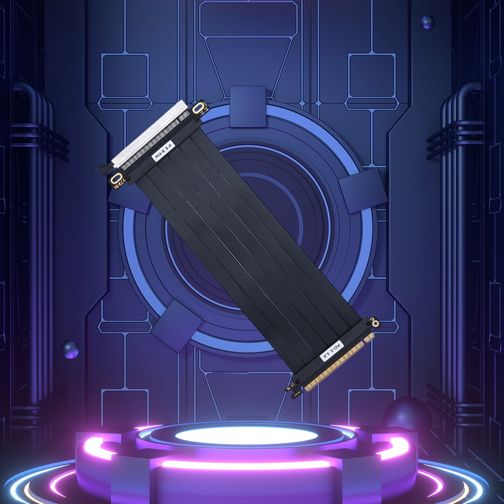 Great Sale! Yiaieng Pci-E 3.0 Riser Cable Pcie 3.0 X16 High Speed Flexible Extender Card (25Cm ...