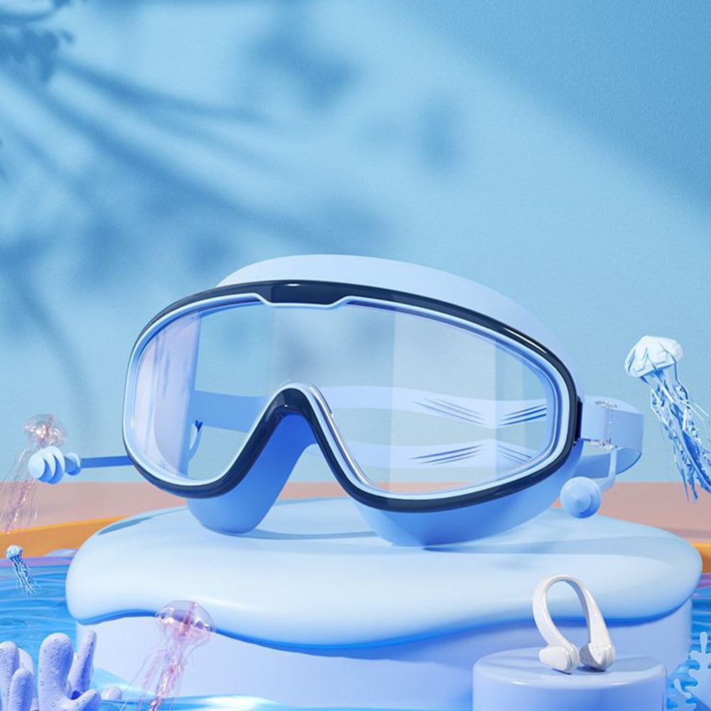 Great Sale! Yiaieng Swim Goggles Large Frame Hd Swim Glasses for Boys ...