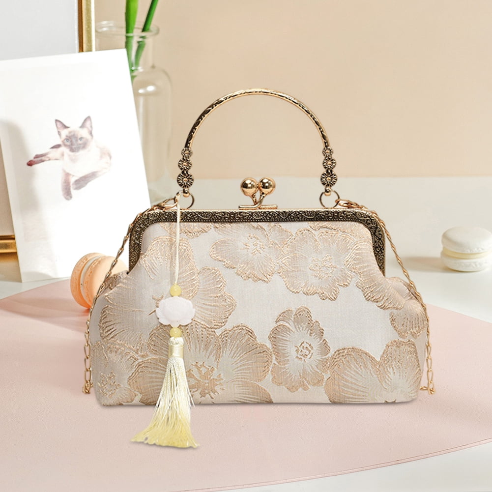 Great Sale! Yiaieng Women Embroidered Shoulder Bag Elegant Handbag ...