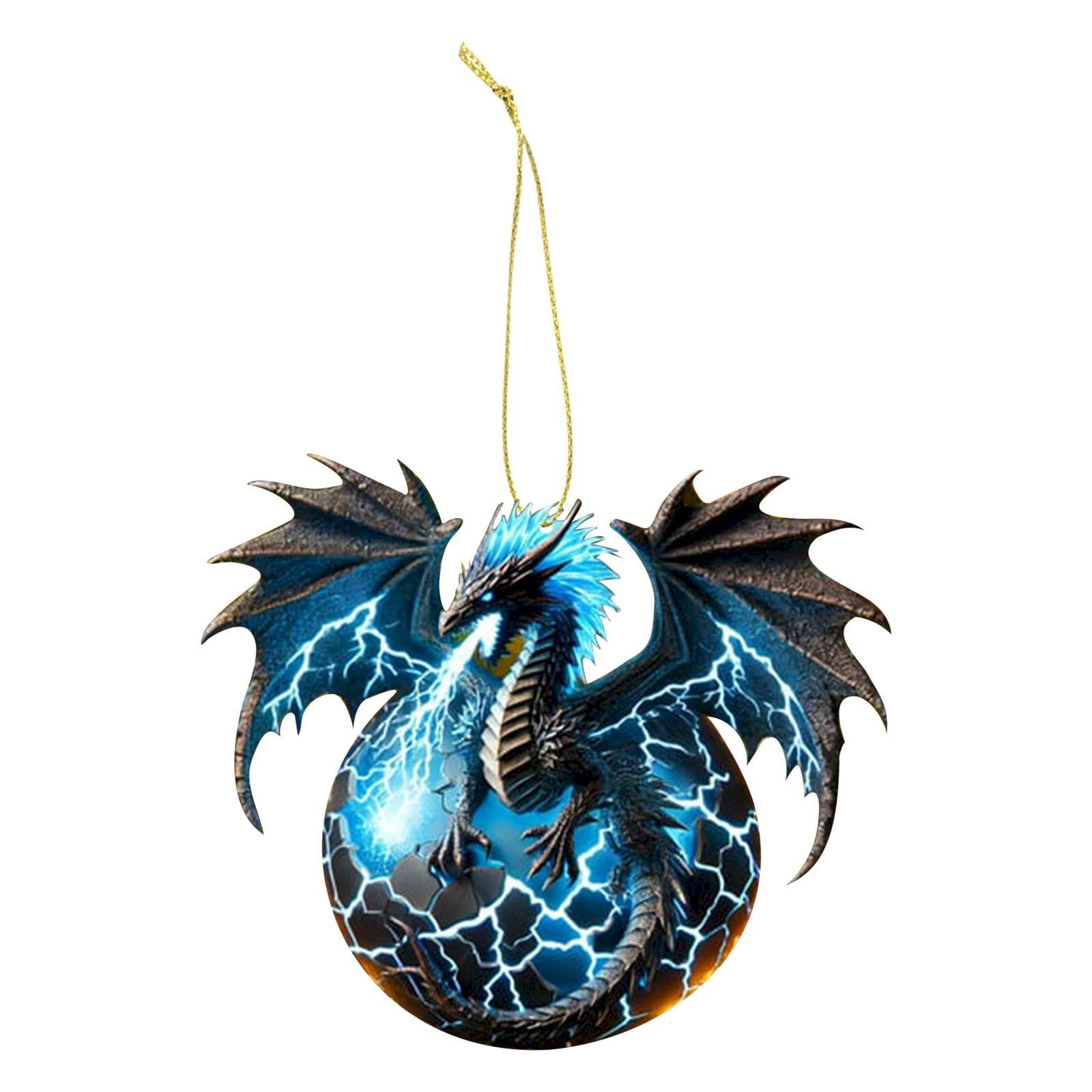 Great Sales 2024 Dragon Christmas Decoration Acrylic Christmas Tree ...