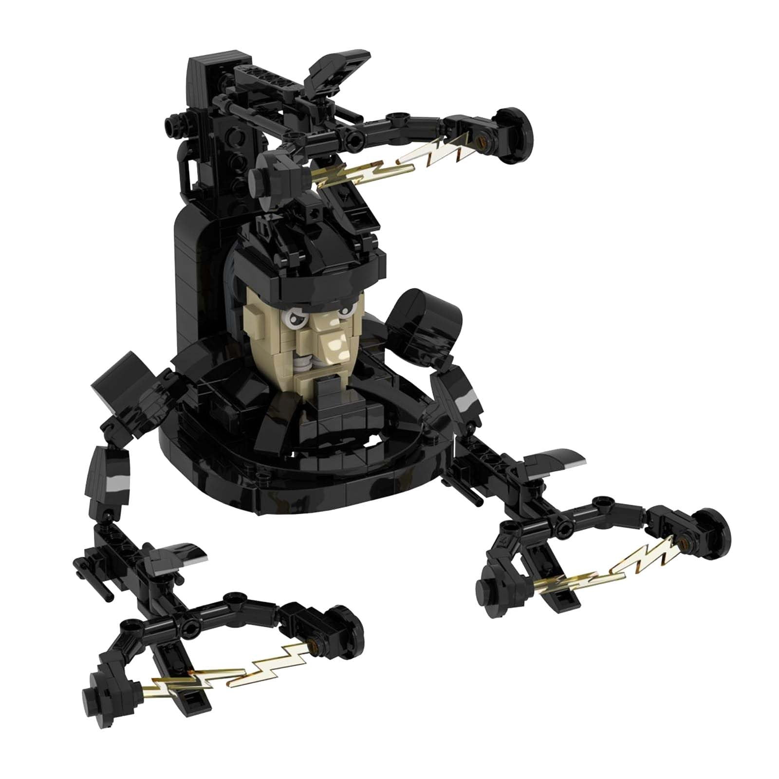 Great Sales!Upgraded Clockman Block Toy Figure Building Block Set ...