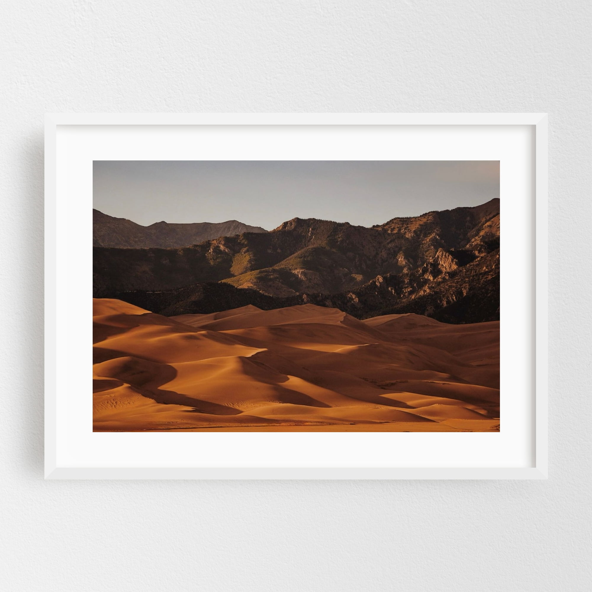 Great Sand Dunes II - Colorado Photography Desert Landscape Mountain ...