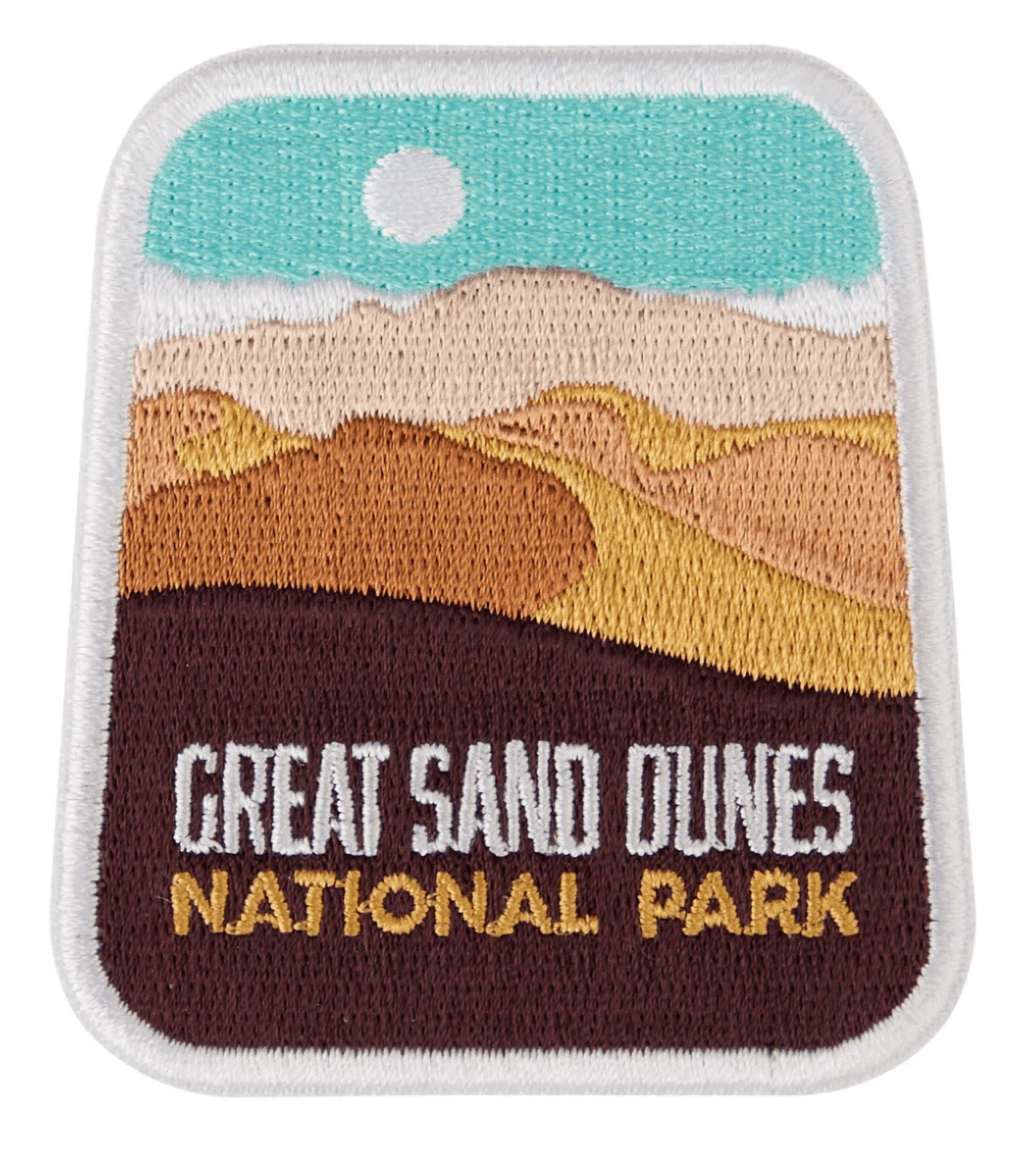 Great Sand Dunes National Park Hook Patch for Backpacks (Not an Iron-on ...