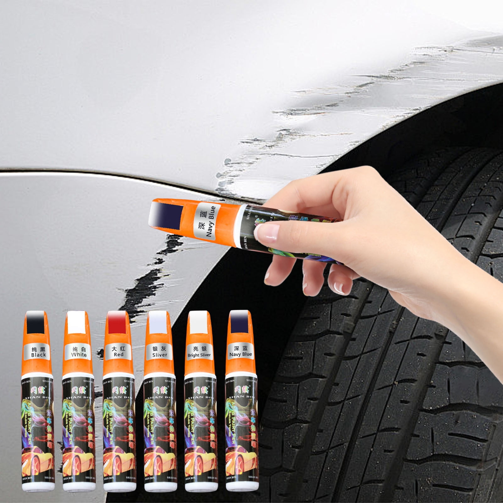 Great Savings,Car Paint Scratch Repair Pen,12ml,Quick Fix Pen,Scratch ...