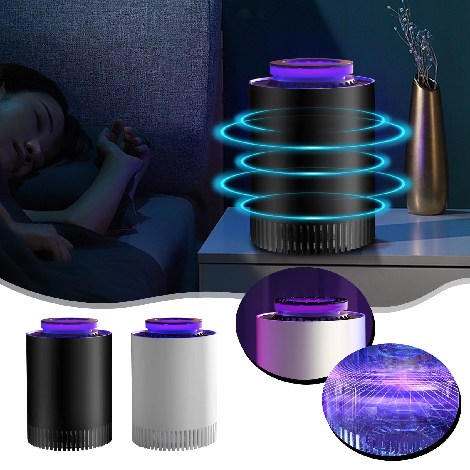 Great Savings,Mosquito Magnet Lamp,Indoor Bug Catcher,Silent Electric ...