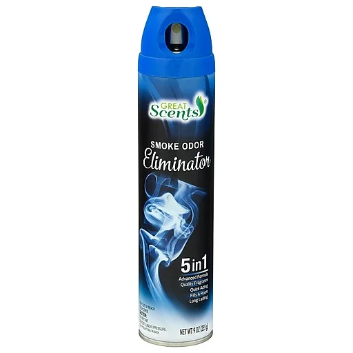 Great Scents Air Freshener Aerosol, Smoke Odor Eliminator, 9 Oz - Walmart.com