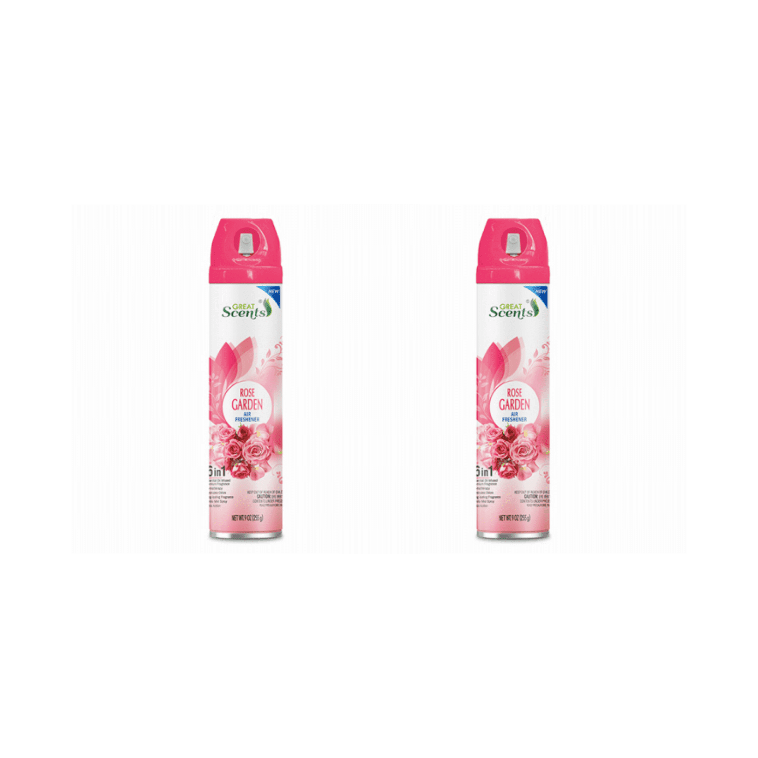 Great Scents Rose Garden Aerosol Air Freshener – 9 oz (2 bottle ...