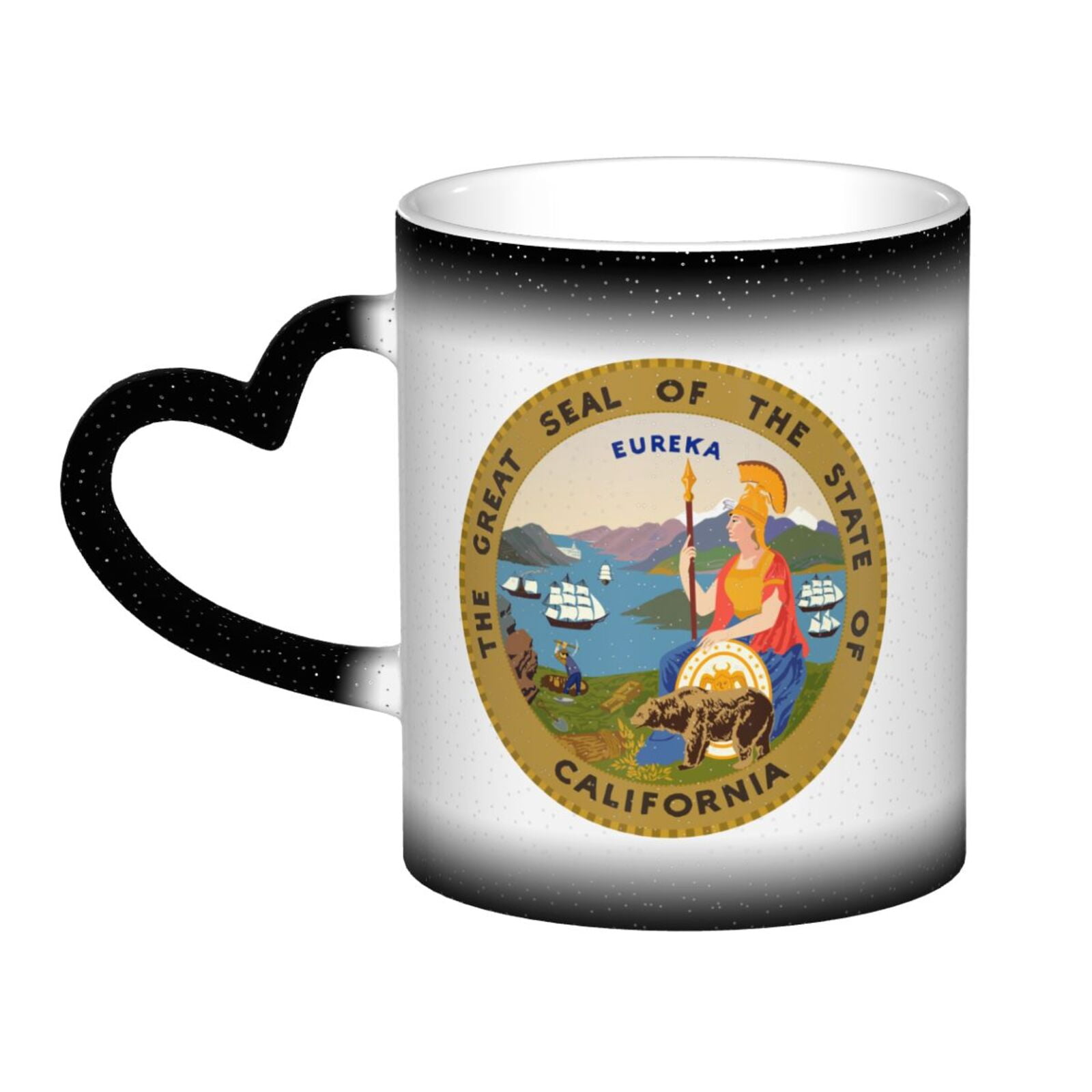 Great Seal of California Ceramic Coffee Mug Magic Tea Mug for Office ...