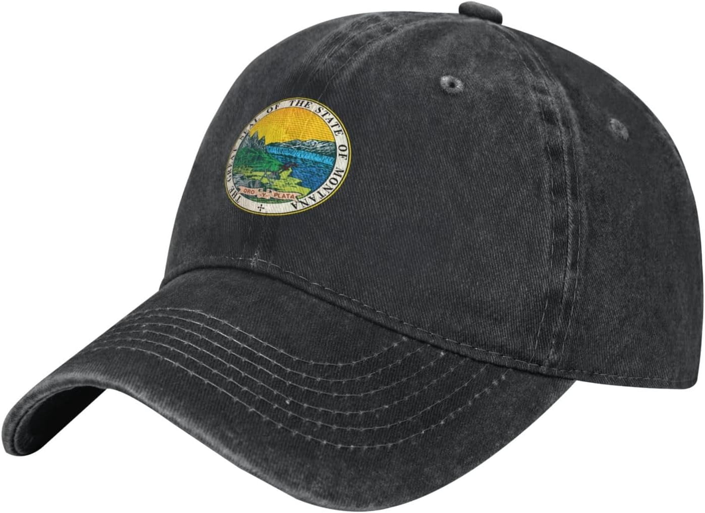 Great Seal of Montana Baseball Cap for Men Women Adjustable Vintage 100 ...