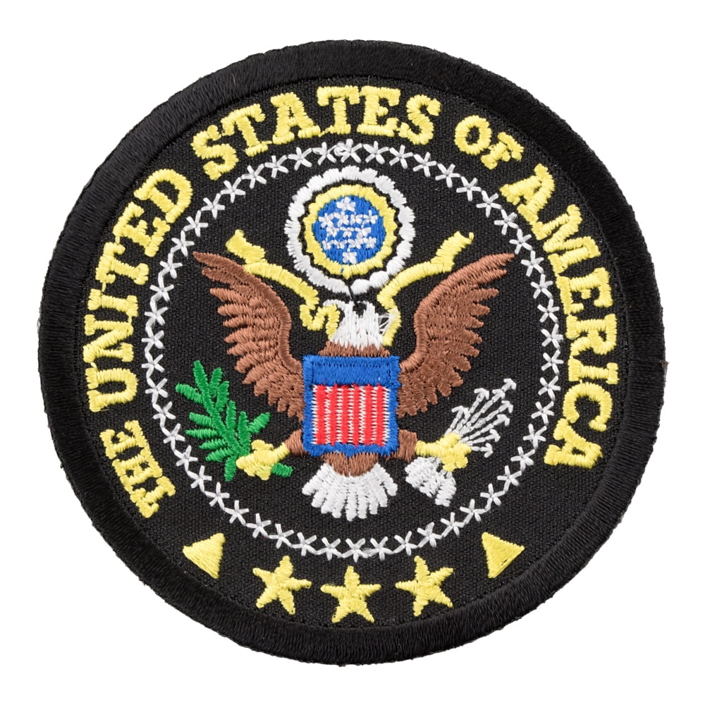 Great Seal of The United States Patch, Patriotic Patches. - Walmart ...